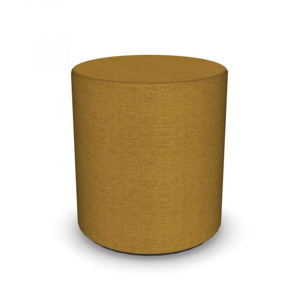 Pouf rond en tissu pour vos bureaux