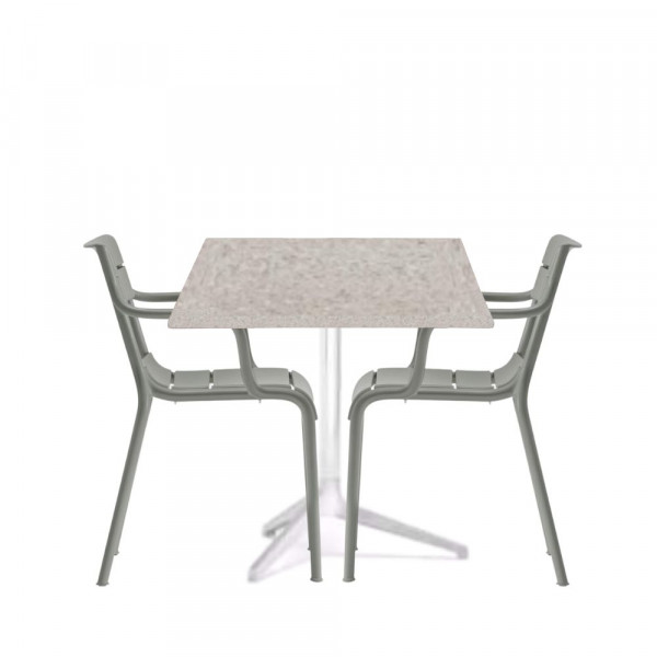Table bistrot carré 2 personnes | Gosto