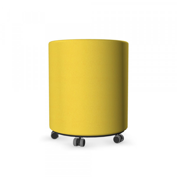 Pouf Coccoon à roulettes - Tissu velito | Gosto